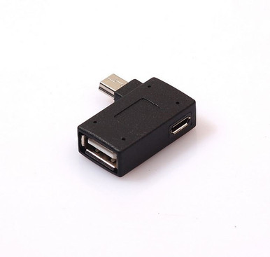 Powered Mini USB OTG Hosting Adapter Connector