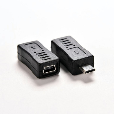 Mini USB Female to Micro USB Male Connector