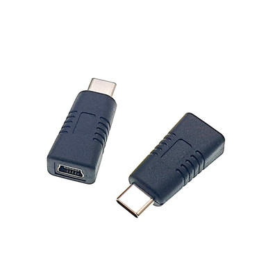 USB-C Male to Mini USB Male Converter Connector