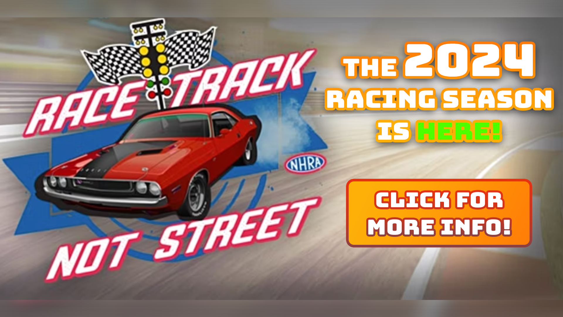 Race Track Not Street 2024 Summer Season - SK Speed Racing Equipment