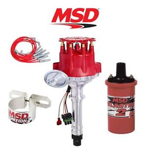 MSD 9901 Ignition Complete Kit Ready to Run Distributor/Wires/Coil ...