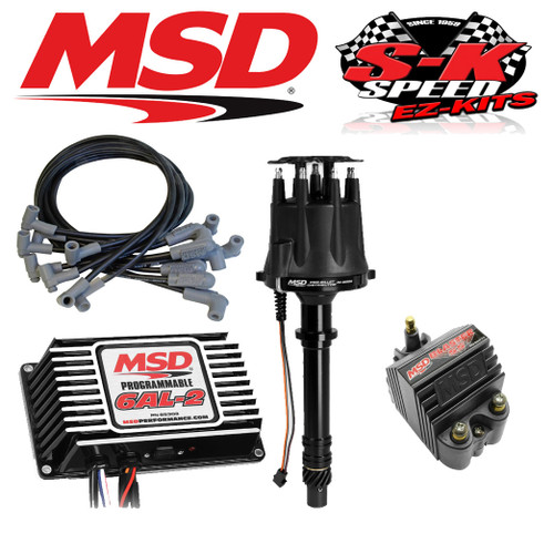 MSD Ignition Kit - Programmable 6AL-2/Distributor/Wires/Coil Small ...
