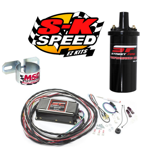 MSD 9949 Streetfire Universal Ignition Kit - Digital Ignition Box/Coil ...