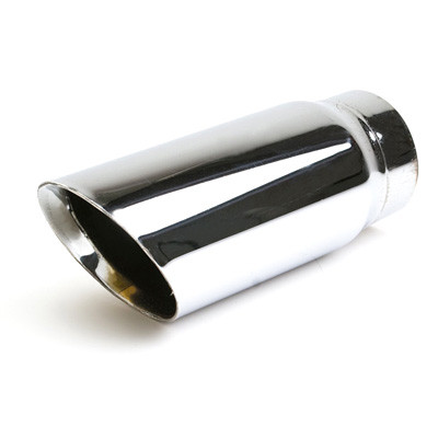 ETC DT-25112 Stainless Exhaust Tip Sharp Edge Angle 2.5" Inlet 3.5 ...