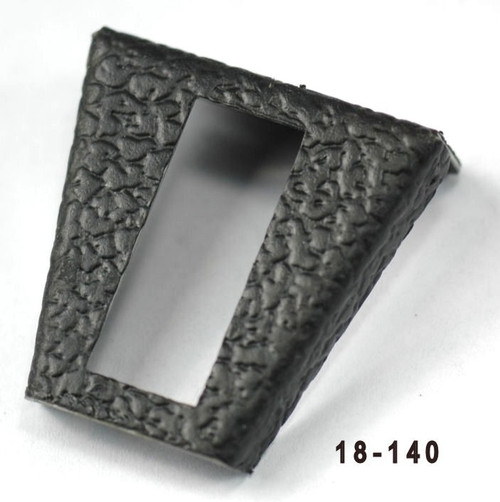 K4 Switches 18140 Steel Rectangle Switch Panel - 1 Hole