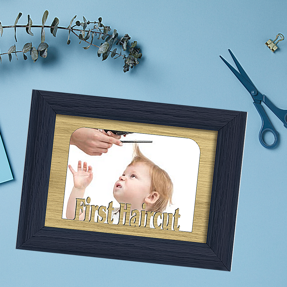 First Haircut Tabletop Photo Frame