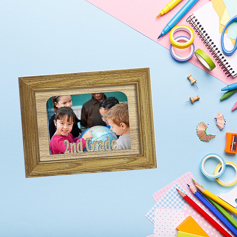 2nd Grade Tabletop Photo Frame