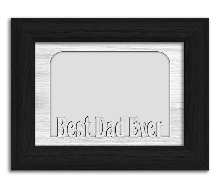 Best Dad Ever Tabletop Picture Frame