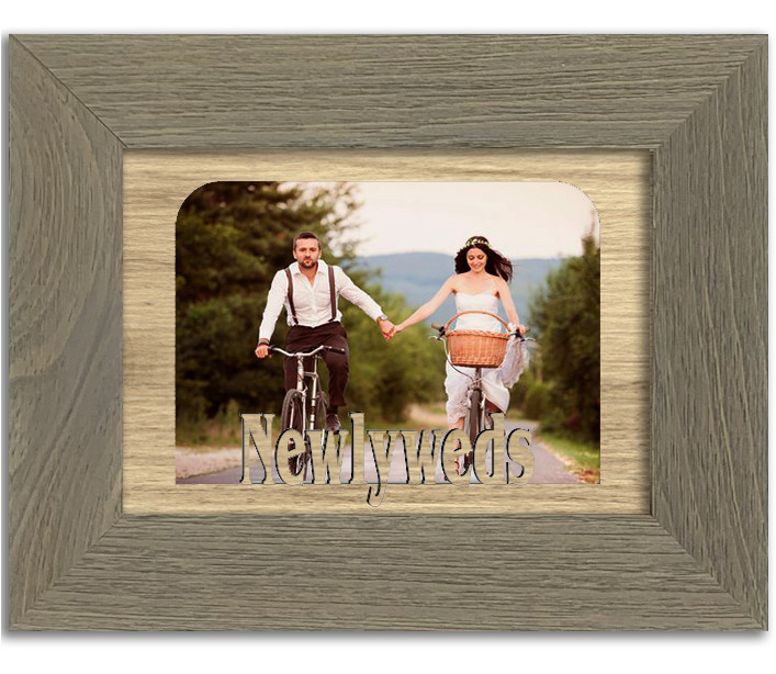 Wedding Table Top Frame Holds 5x7" Picture
