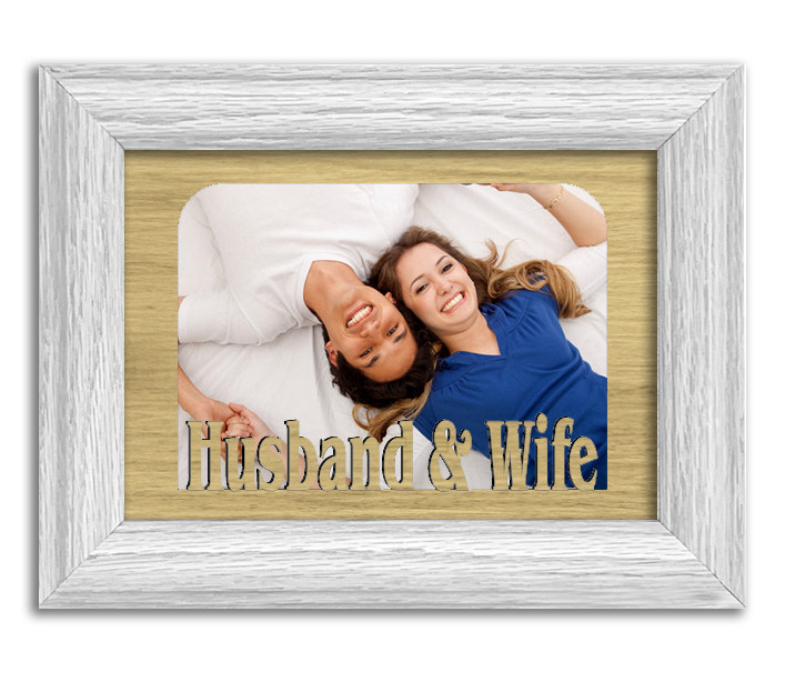 Wedding Table Top Frame Holds 5x7" Picture