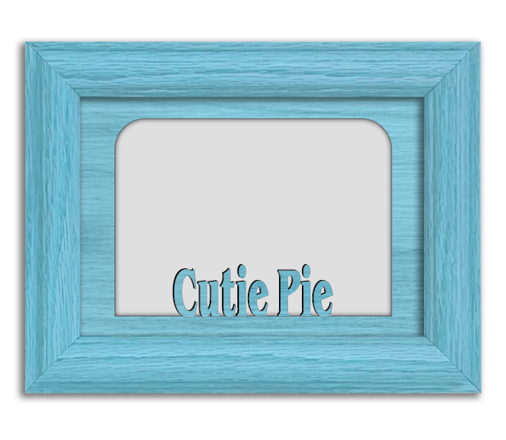 Cutie Pie Tabletop Picture Frame