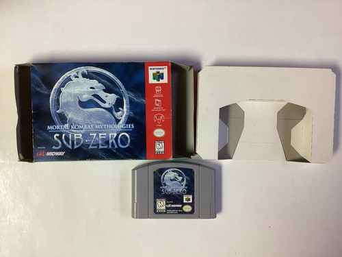 Mortal Kombat Mythologies Sub Zero- N64 Boxed - Gamerz Haven