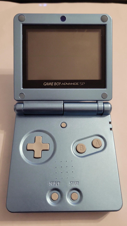 Nintendo Gameboy Advance GBA SP AGS-001 Light Blue BRAND NEW CASE ...