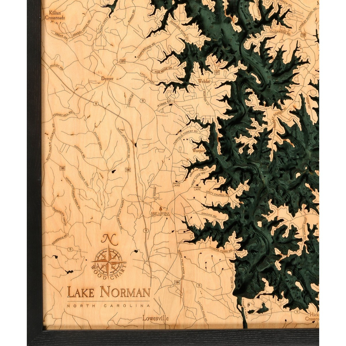 Ultimate Lake Norman Map