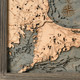 Cape Cod - Sm Wooden Map Art | Topographic 3D Chart