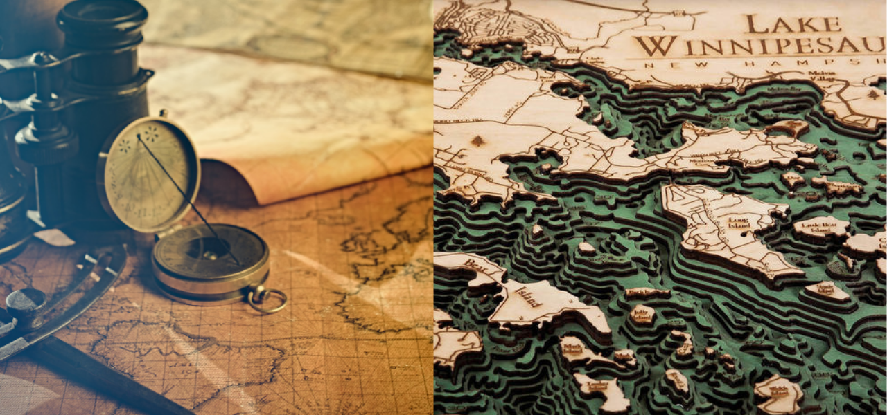 Making a Three-Dimensional Wood Map of Any Location - Nautical Wood Maps