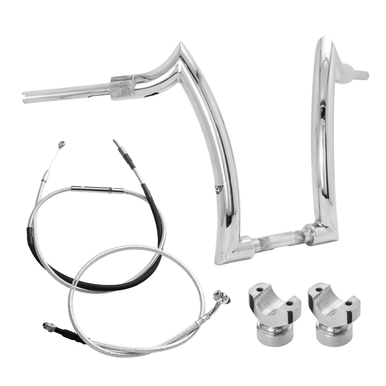 Kit Guidão Front Diablo Rhino 2” + Riser + Cabos Mecânicos com ...