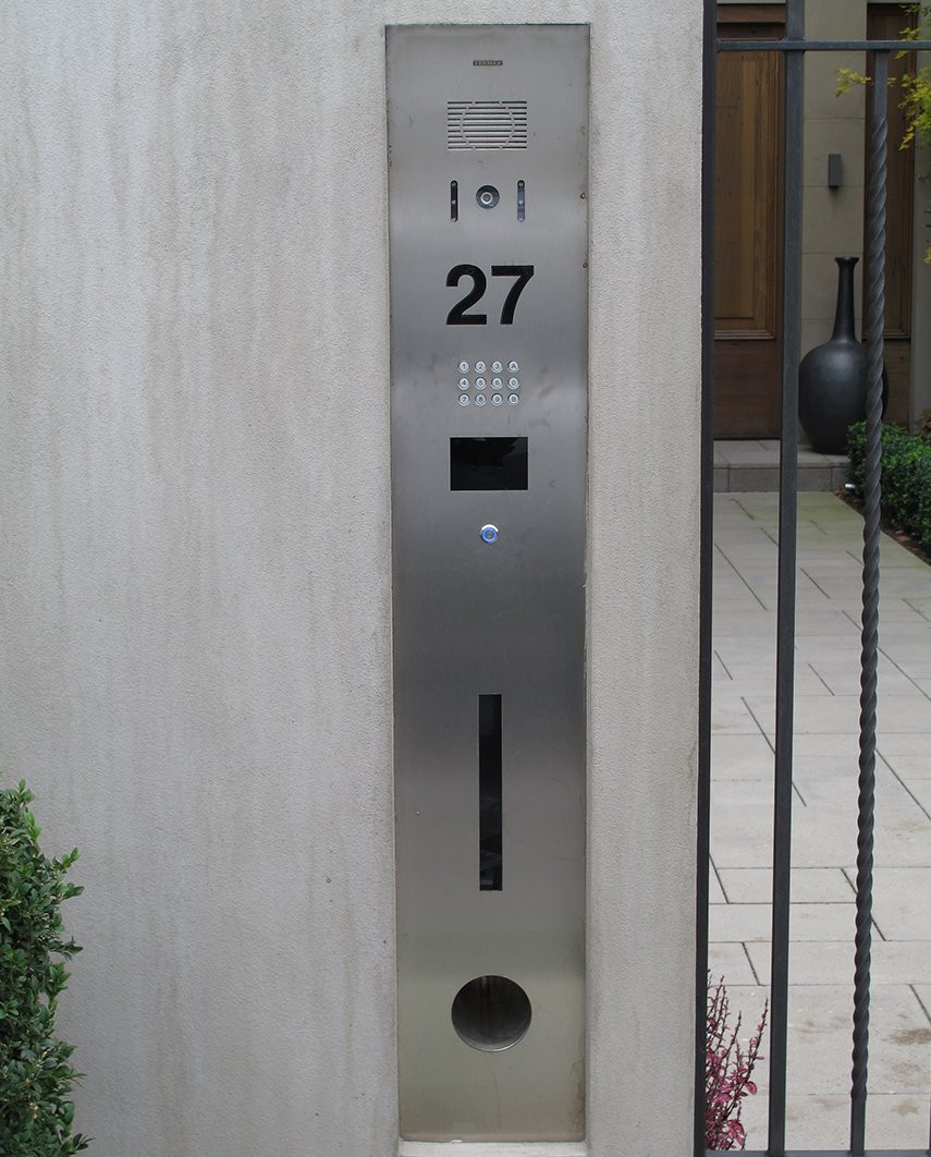 Copper Intercom with or without Integrated Letterbox