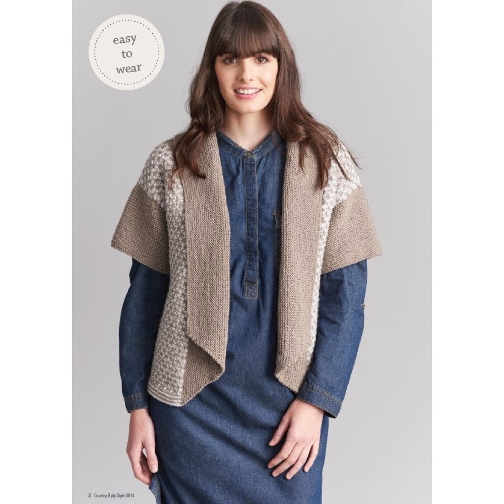 3014 Cleckheaton Country 8ply Style - Fully Woolly