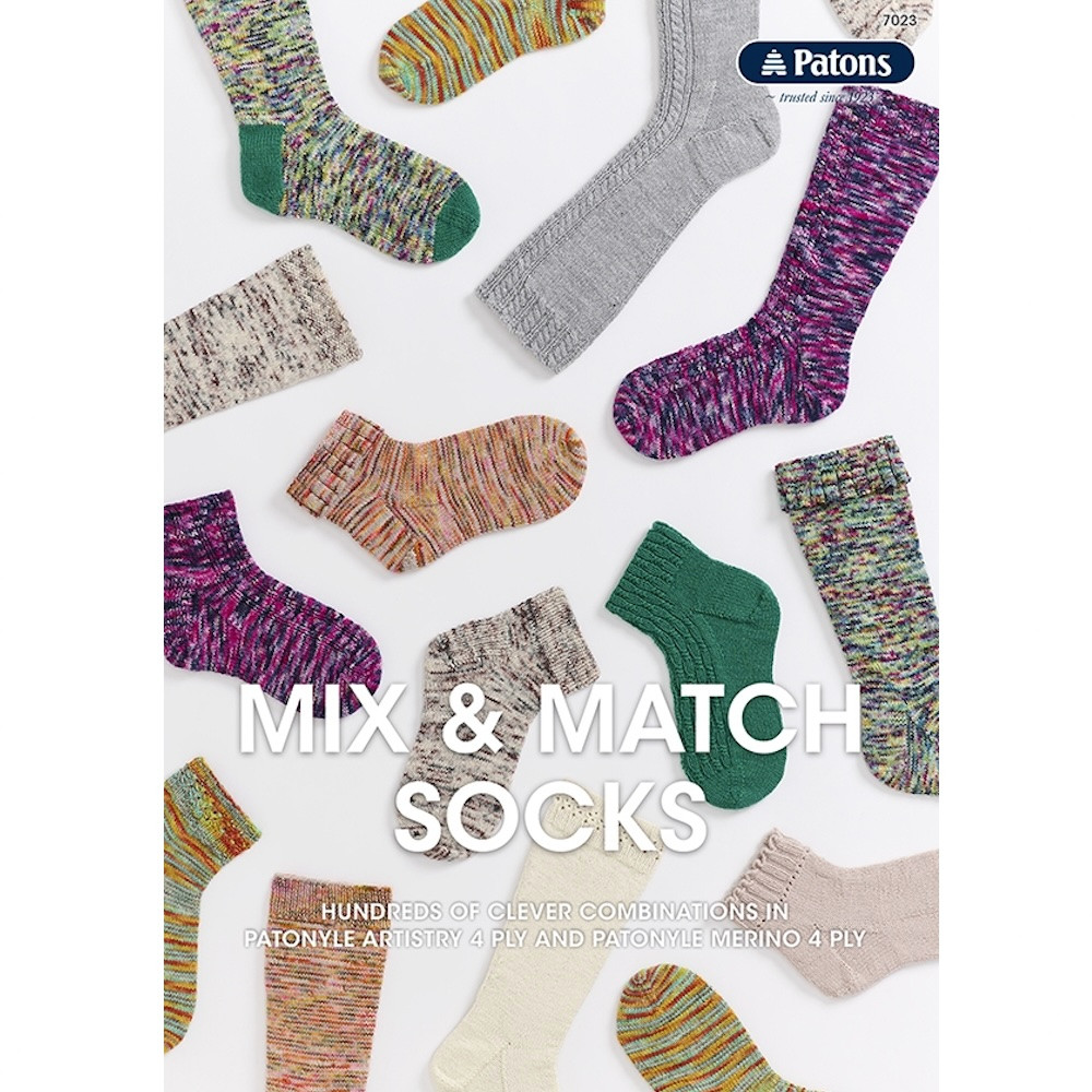 Patons Mix & Match Socks and Patonyle Merino 4ply Socks - Fully Woolly ...