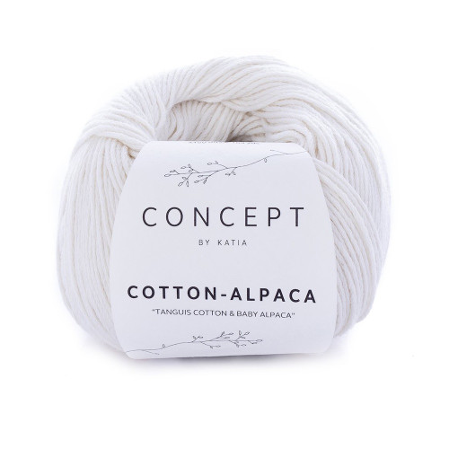 Fully Woolly - Katia Cotton Alpaca - 85% Cotton 15% Baby Alpaca