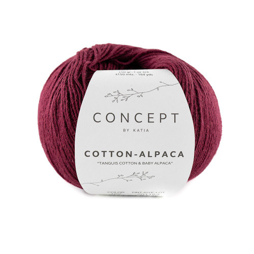 Fully Woolly - Katia Cotton Alpaca - 85% Cotton 15% Baby Alpaca