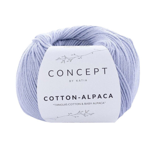 Fully Woolly - Katia Cotton Alpaca - 85% Cotton 15% Baby Alpaca