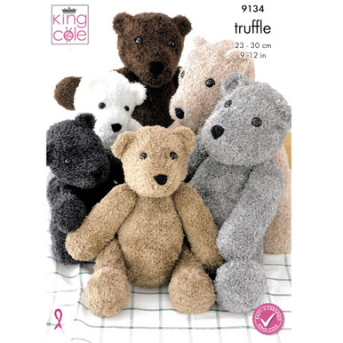 King Cole Truffle Toy Patterns - Fully Woolly
