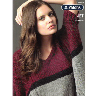 Patons Book 1314 - Jet in 12 Designs - Fully Woolly Chirnside Park