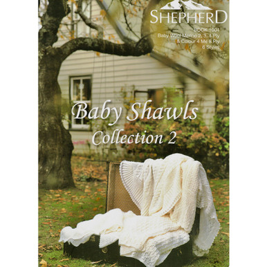 Shepherd 1004 - Baby Shawls Collection Two - Fully Woolly - Chirnside Park