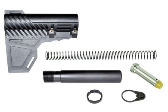 AR15 A2 Stock Buttstock with buffer tube assembly - OPTICSFACTORY