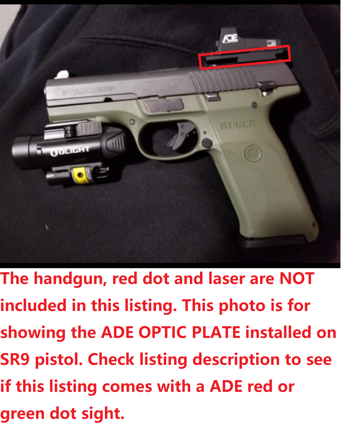 Ade Advanced Optics Compact RD3-009 Red Dot Reflex Sight + Optic ...