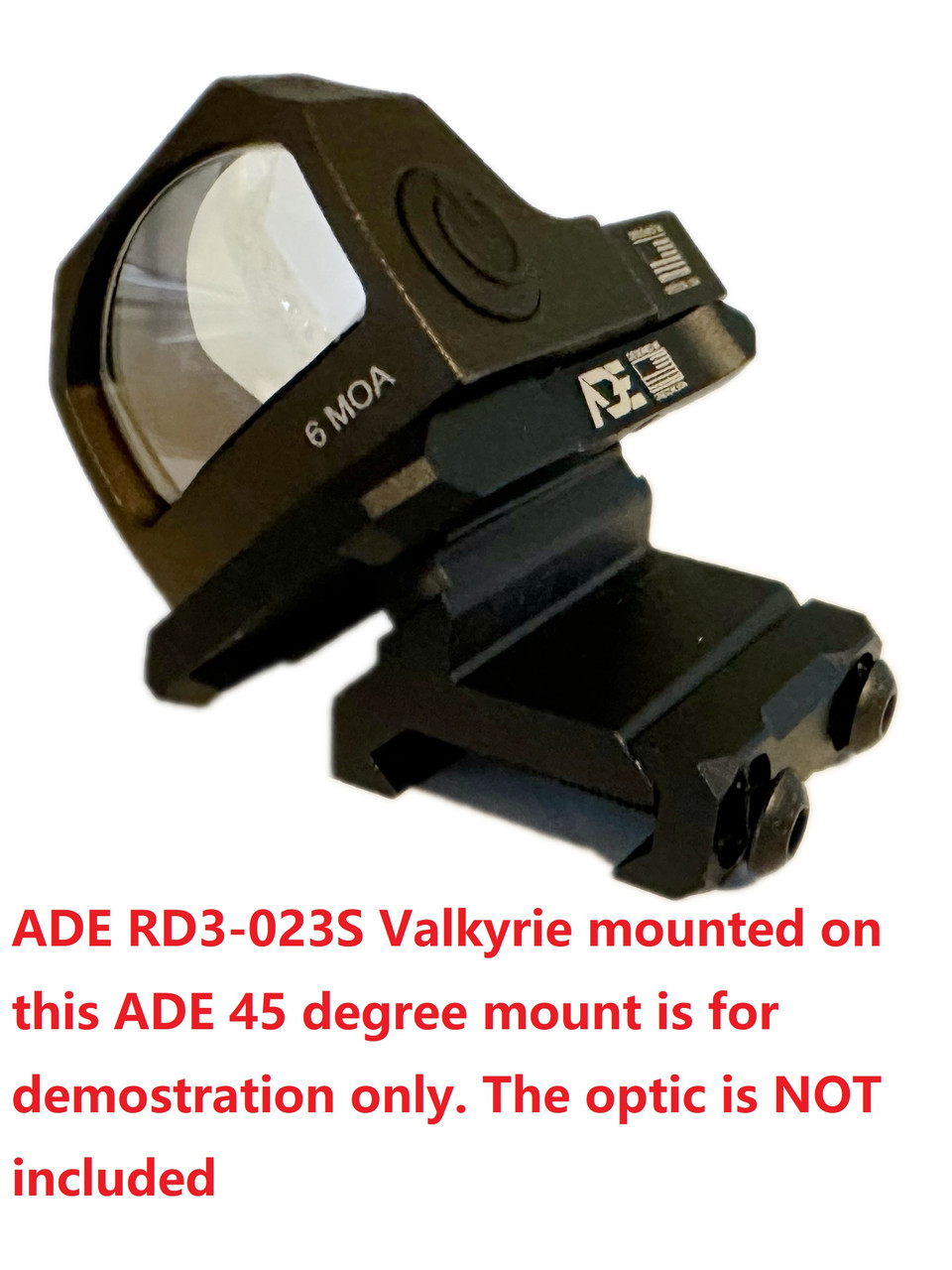 ADE 45 Degree Offset Picatinny Red Dot Mount Plate For AR15 Rifle ...
