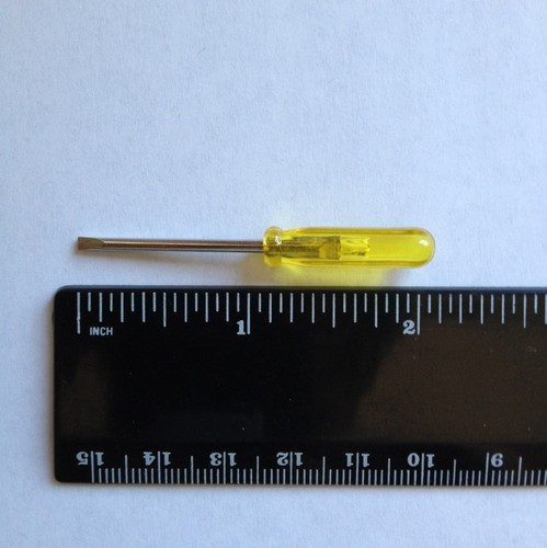 Refractometer/Eyeglasses Calibration Screwdriver, Flat Head, for Brix ...