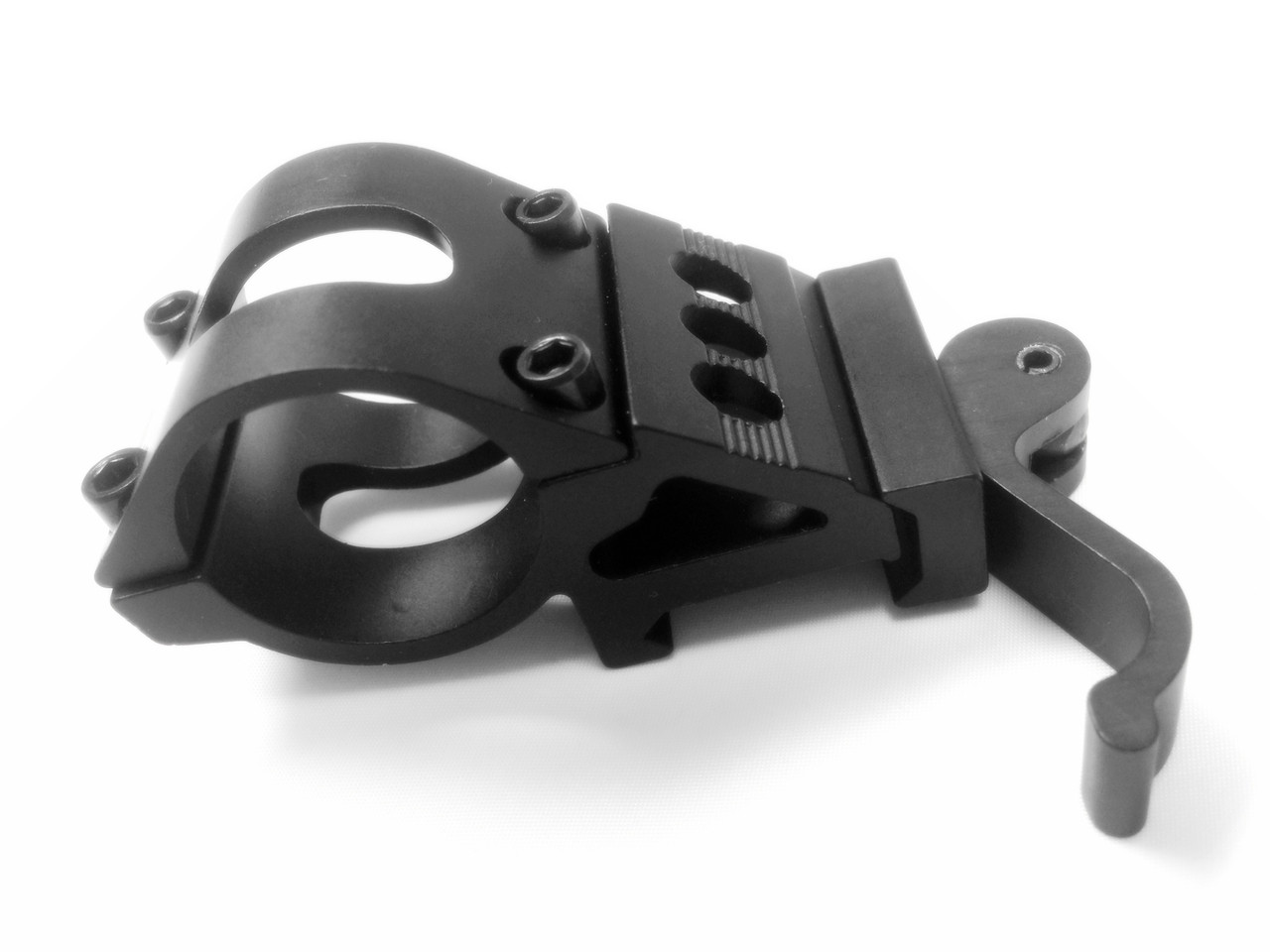 Quick Detach QD Flashlight/Laser 30mm Offset Picatinny Mount for ...