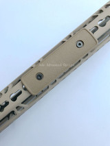 Pack of 3 pieces! FDE 4" Keymod Rail Panel handguard Cover Flat Dark ...