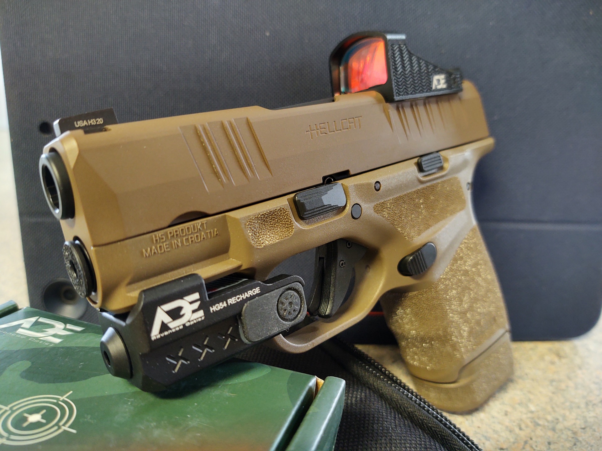 ADE SPIKE RD3-018 Micro Red Dot For Canik Elite TP9 SC,Canik METE SFT ...
