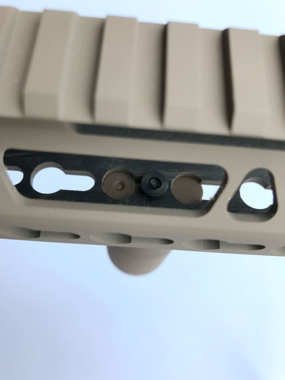 FDE KeyMod Tactical Vertical Grip Ergonomic Forward Foregrip w/ Storage ...