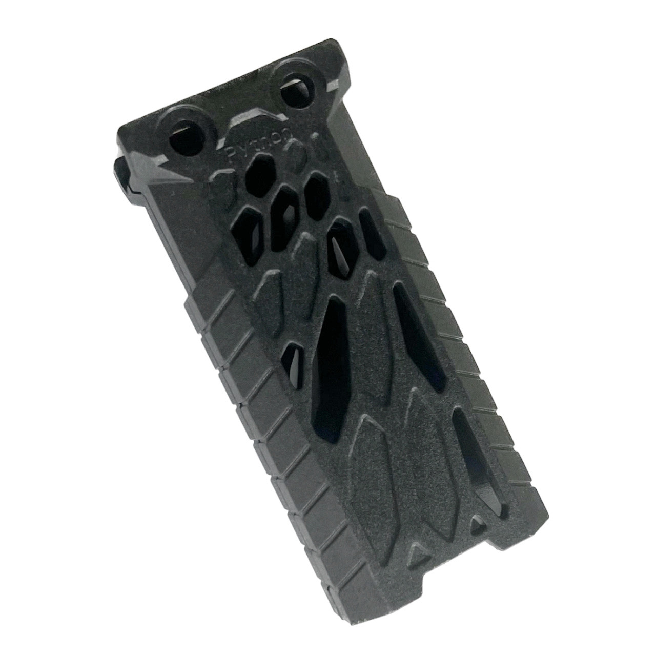 Skeletonized polymer vertical grip in Black - Fits any picatinny/weaver ...