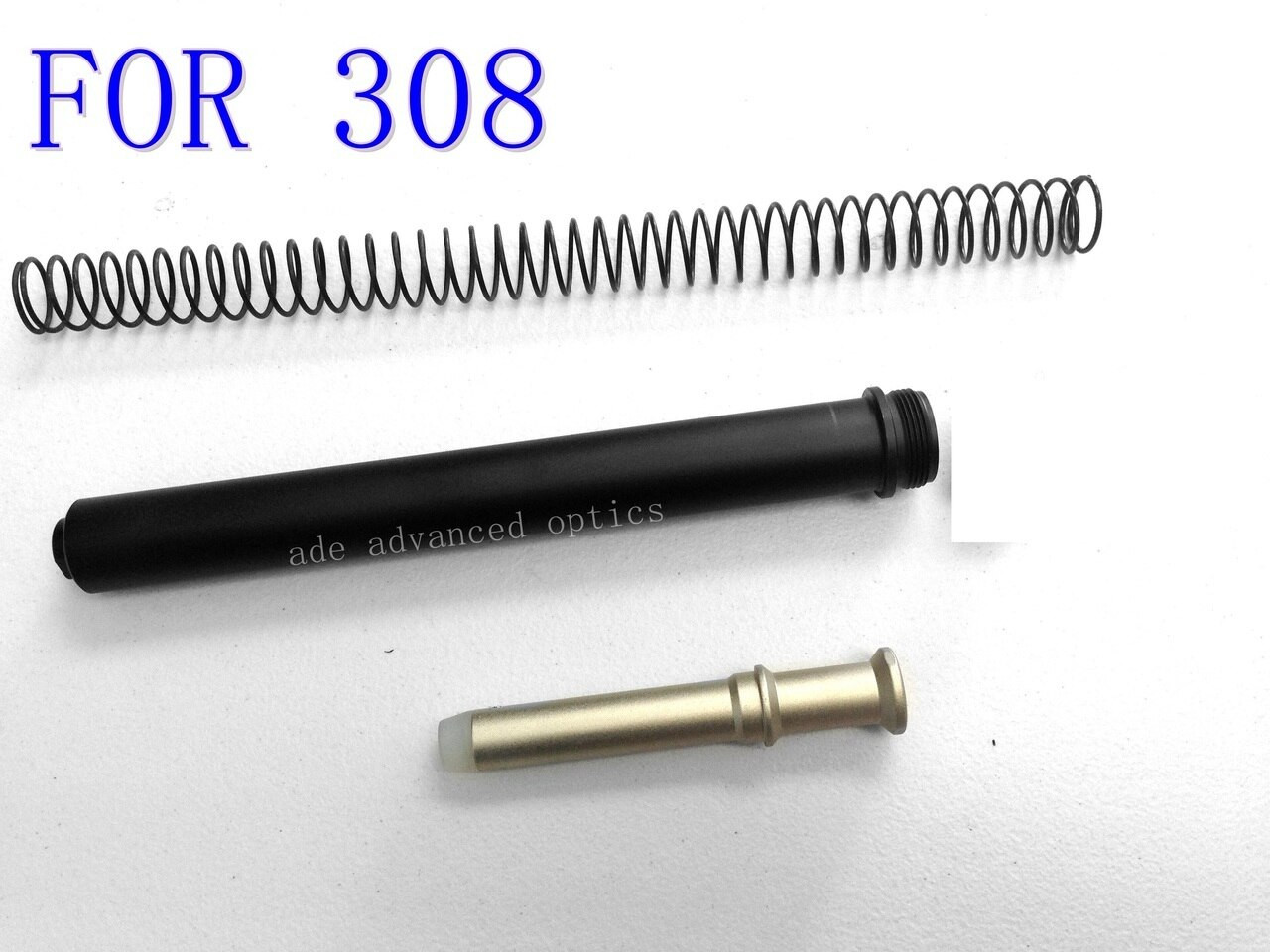 308 A2 Stock Buttstock with buffer tube assembly - OPTICSFACTORY