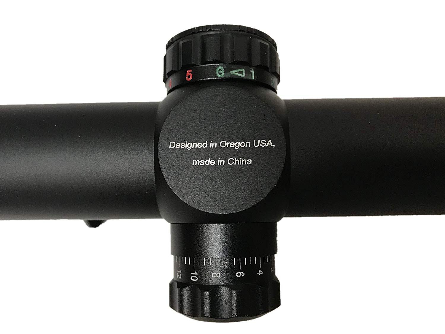 Ade Advanced Optics Gen2 30mm 1-4x24 Rifle Scope with Illuminated Mil ...