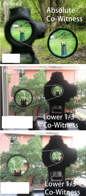 Ade Advanced Optics AR15/308 Absolute Co-Witness Riser HIGH Mount ...