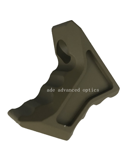 TALL FDE! HAND STOP Tactical MLOK Forend Foregrip 4 M-LOK System Angled ...