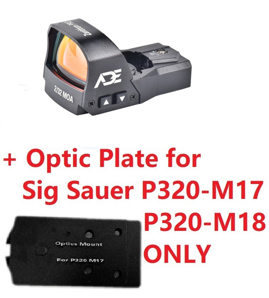 ADE Artemis (RD3-022) PRO Series Motion Sensor Activated Red Dot Sight ...