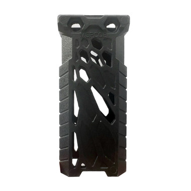 Skeletonized polymer vertical grip in Black - Fits any picatinny/weaver ...