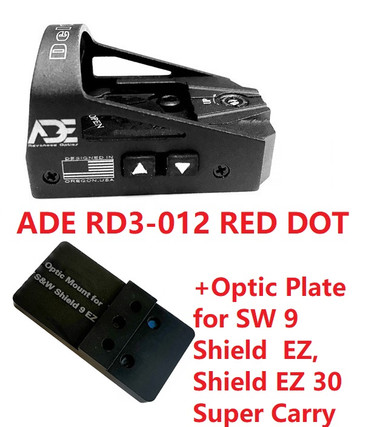 Ade Advanced Optics Delta RD3-012 Red Dot Reflex Sight + Optic Mounting ...