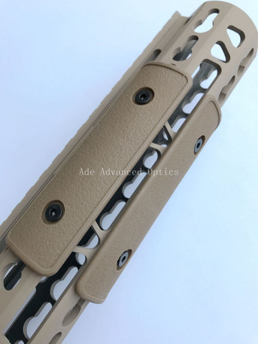 Pack of 3 pieces! FDE 4" Keymod Rail Panel handguard Cover Flat Dark ...