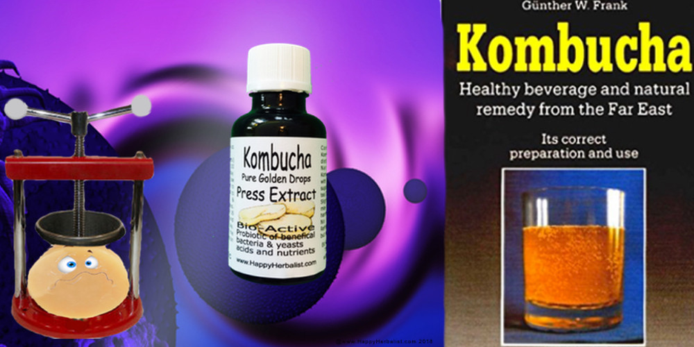 Pure Kombucha Mushroom Extract Golden Drops