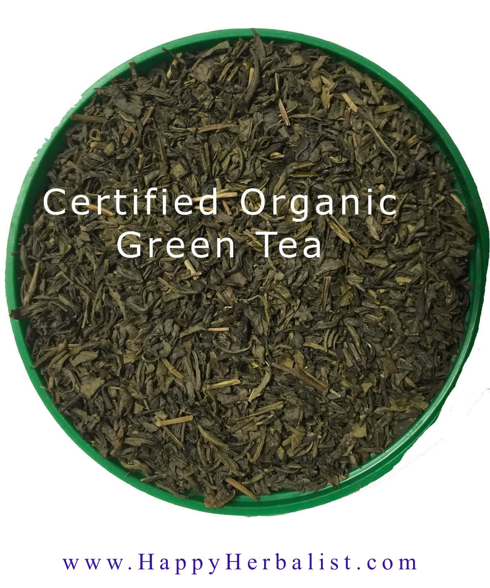 Certified Organic Green Tea Extract Alcohol Free