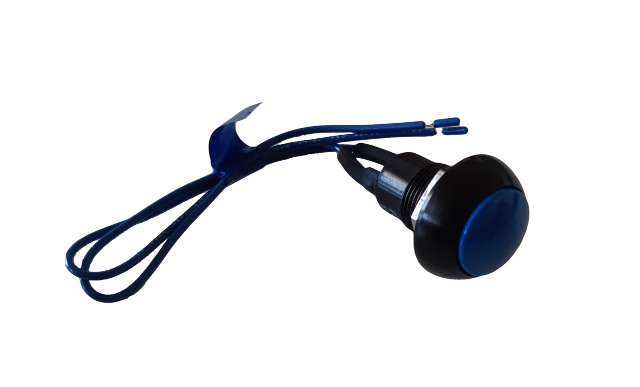 Otto Large Momentary Switch with Flylead - Blue - Motorsport ...